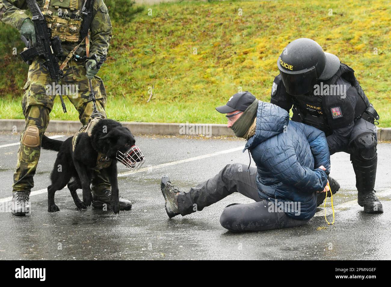 Chrast, Czech Republic. 14th Apr, 2023. Media day within the Safeguard ...