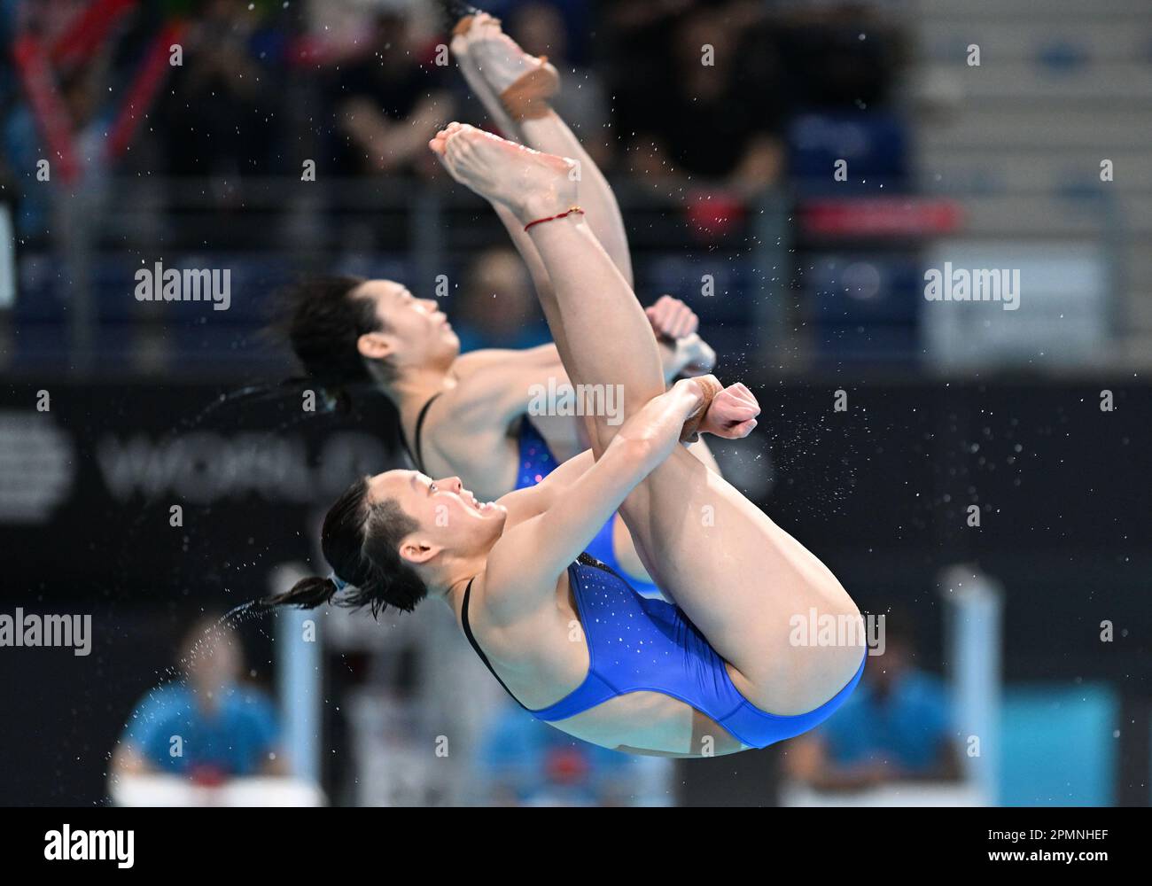 Xi'an, China's Shaanxi Province. 14th Apr, 2023. China's Chen Yiwen ...