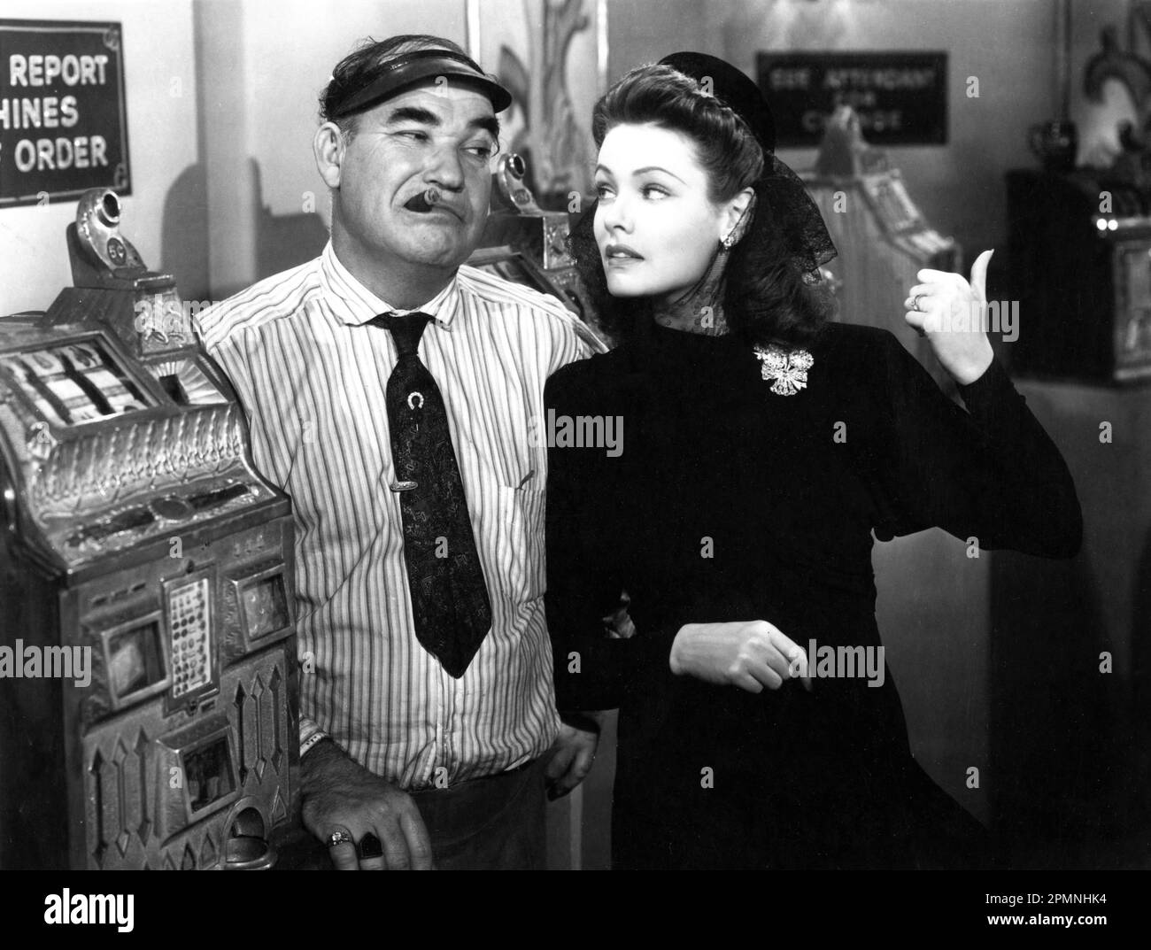 FRANK ORTH and GENE TIERNEY in RINGS ON HER FINGERS 1942 director ...