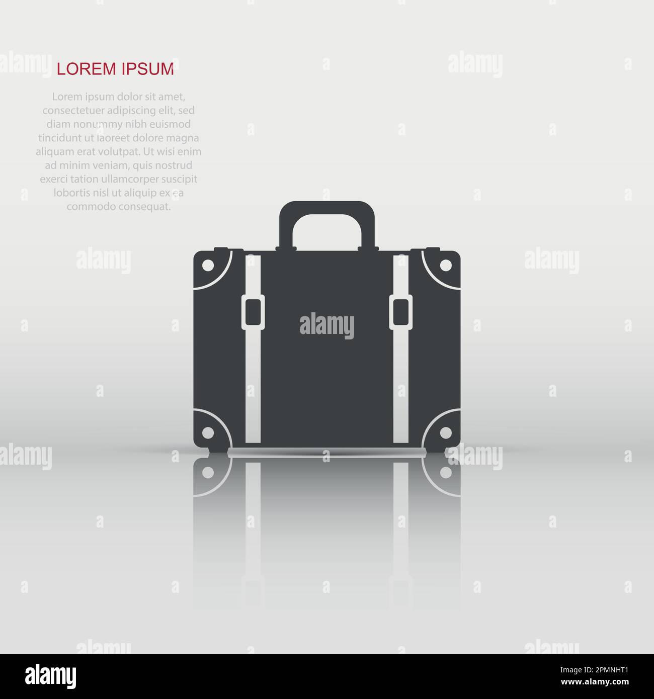 Suitcase in trunk Stock Vector Images - Alamy