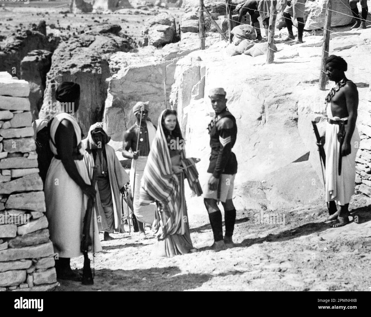 Gene Tierney As Somaliland Native Woman Zia In Sundown 1941 Director Henry Hathaway Story