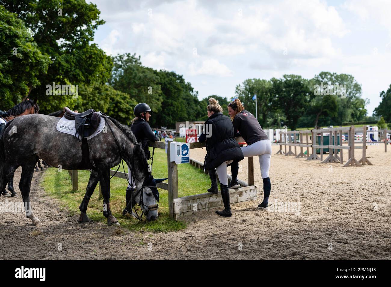 Horse Trails at Hickstead Stock Photo - Alamy