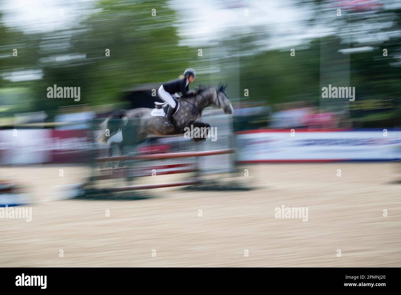 Horse Trails at Hickstead Stock Photo - Alamy