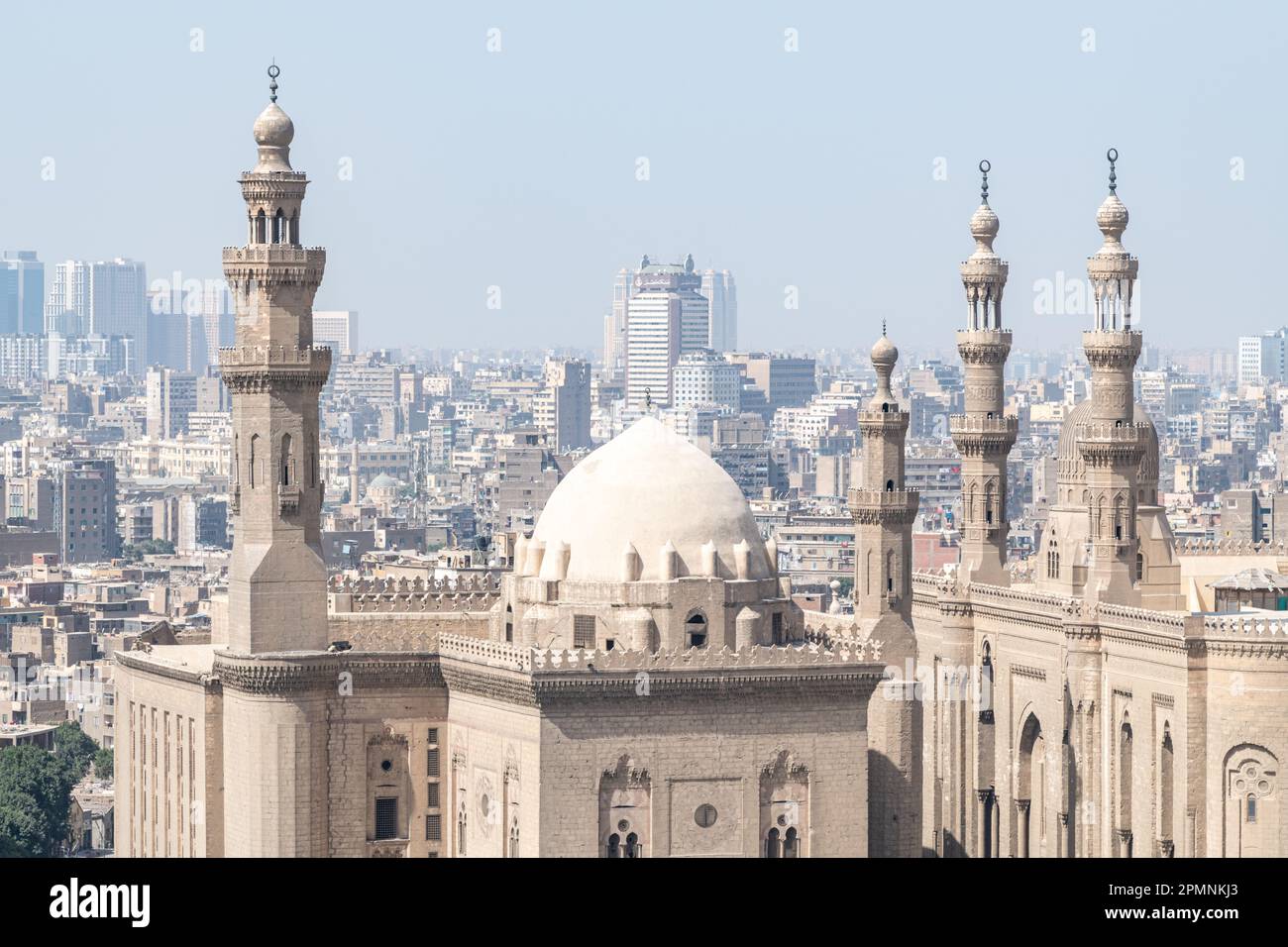 A view of Mosque-Madrasa of Sultan Hasan from Citadel Saladin of the ...