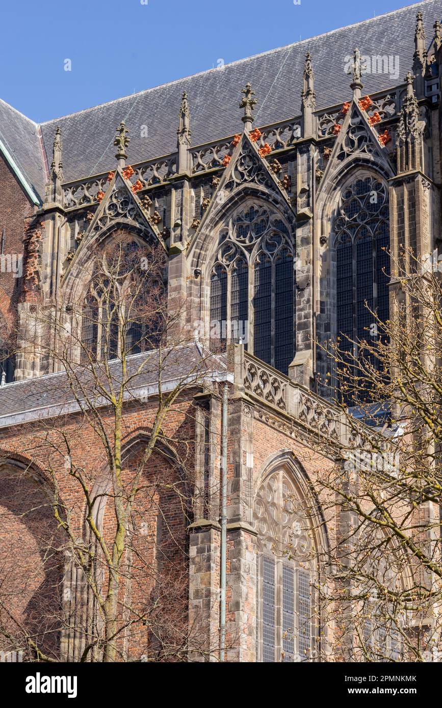 02 April 2023, Utrecht, Netherlands, St. Martin's Cathedral, Utrecht ...