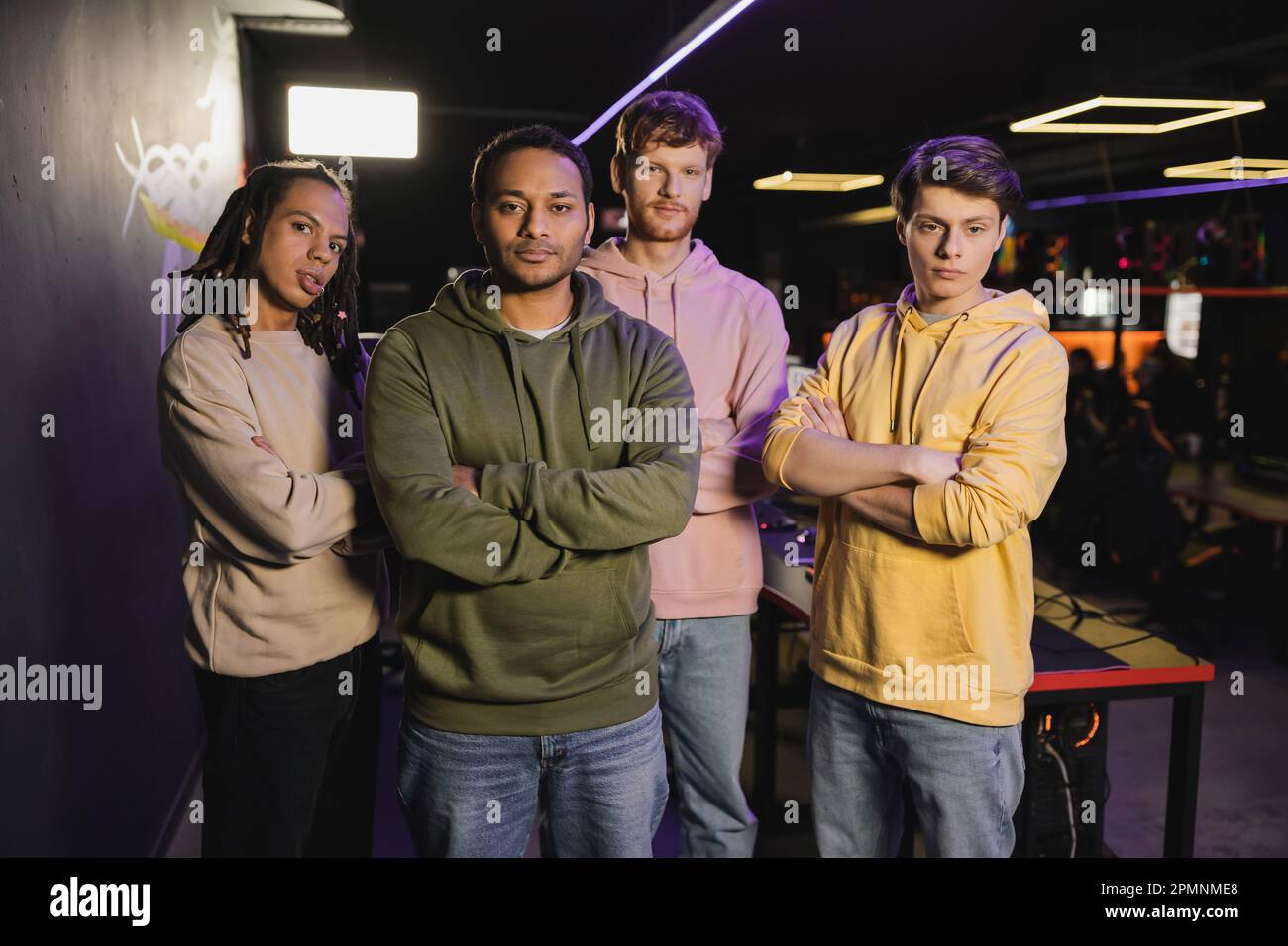 Gaming multiethnic hi-res stock photography and images - Alamy