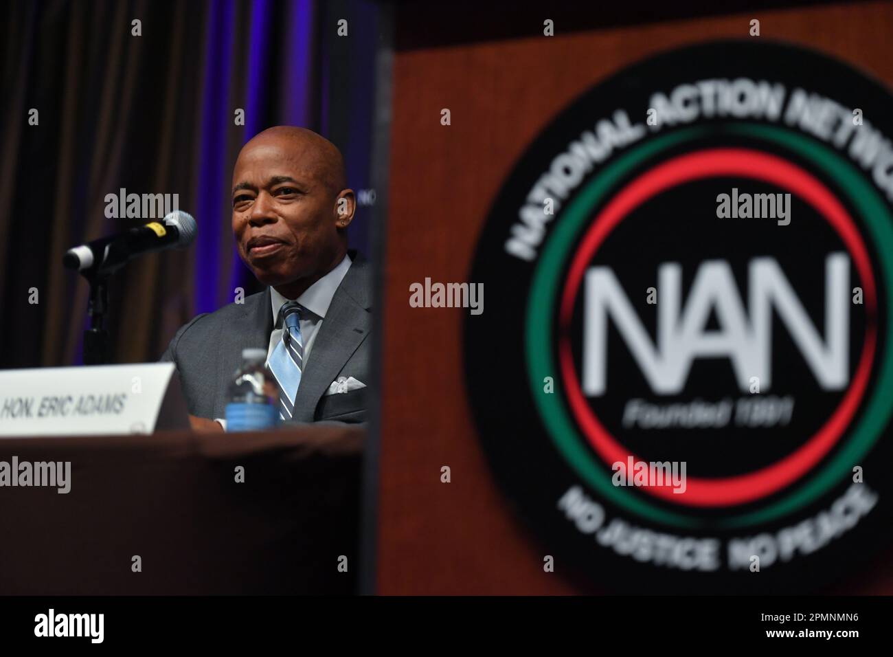 New York City Mayor Eric Adams attends the National Action Network (NAN ...