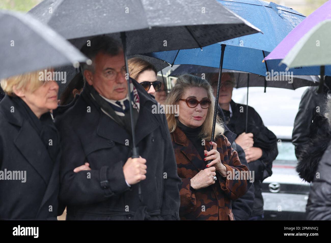 Paris, France. 14th Apr, 2023. Catherine Deneuve and Chiara Mastroianni ...