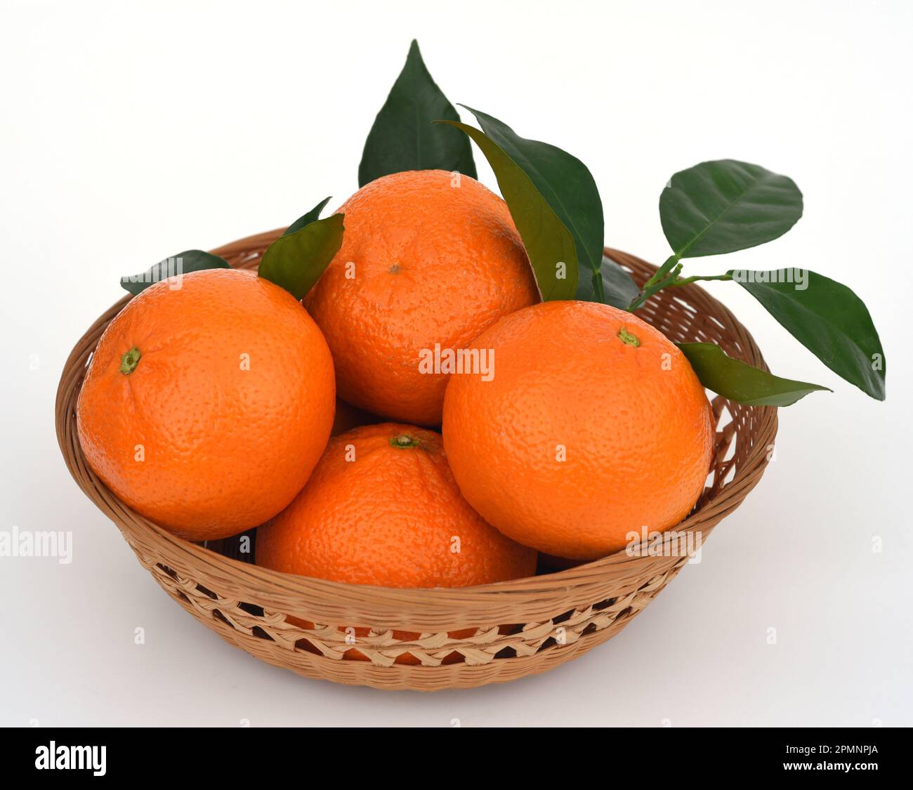 Orange, Citrus sinensis, ist eine exotische Frucht die auch getrocknet ...