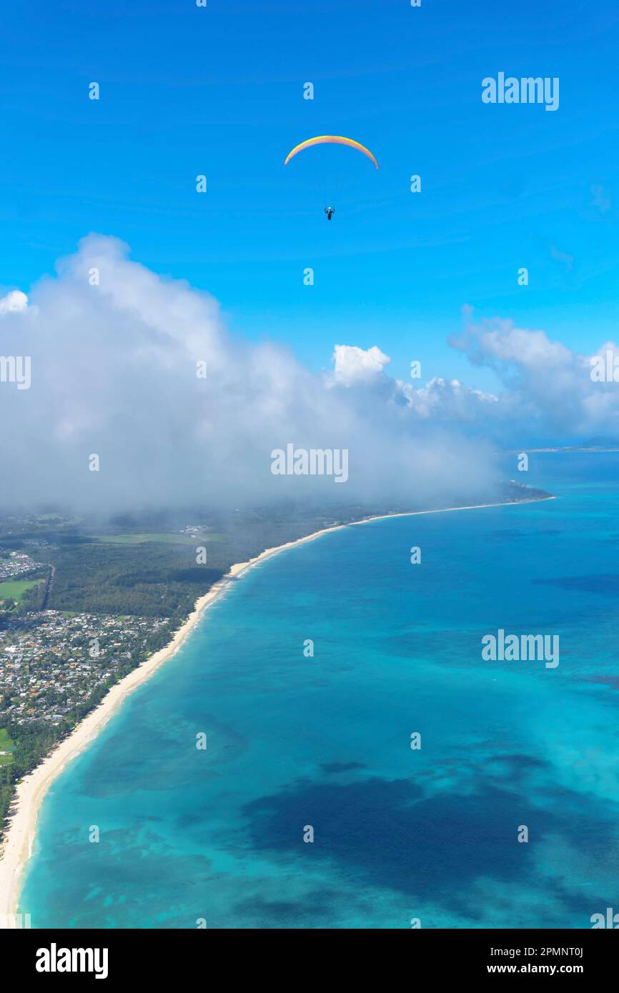 Paragliding are flying a formation hi-res stock photography and images ...