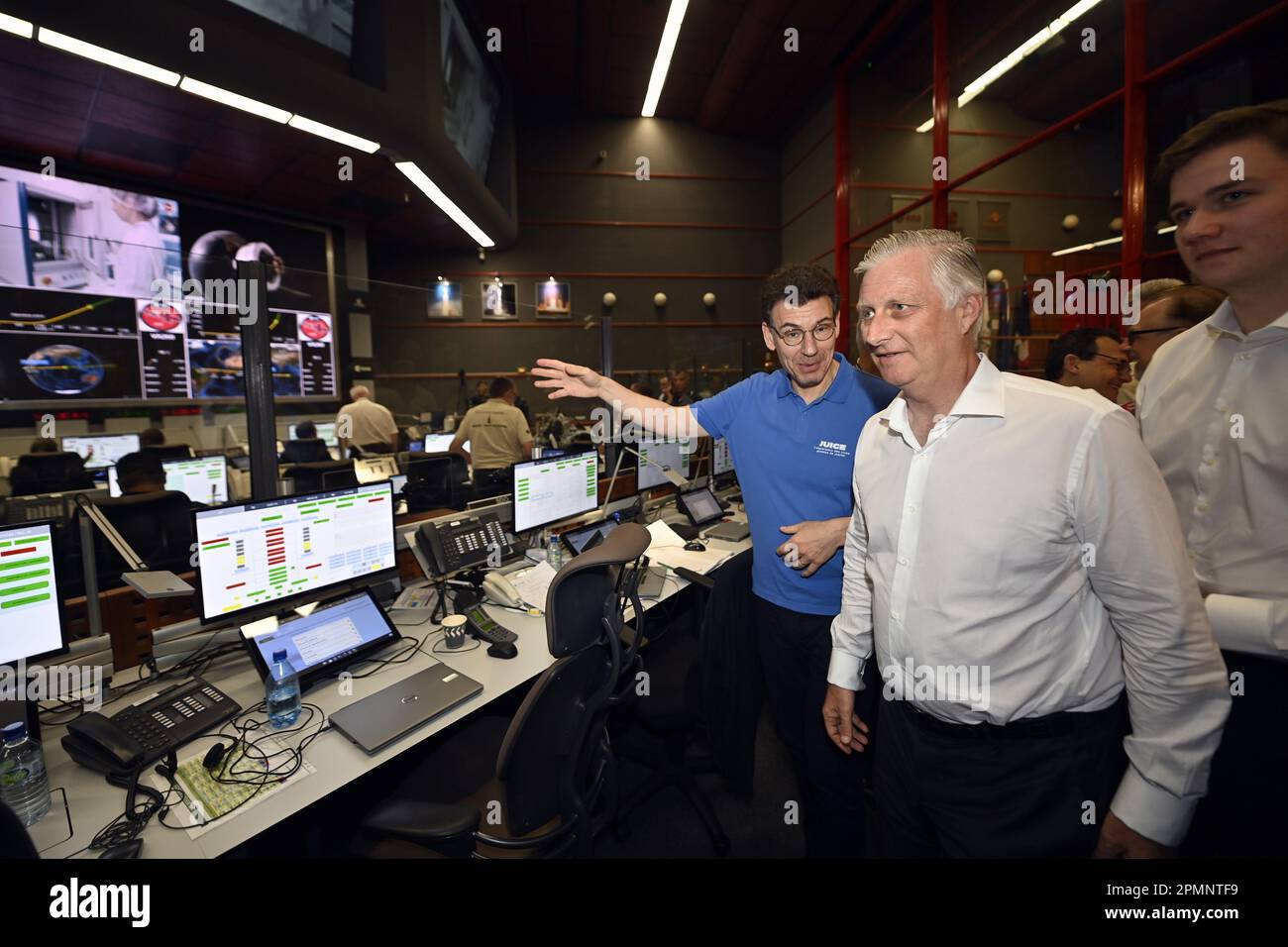 Cayenne, France. 14th Apr, 2023. King Philippe - Filip of Belgium and ...