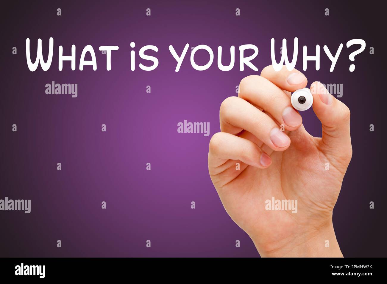 Hand writing existential question What is your Why. Concept about ...