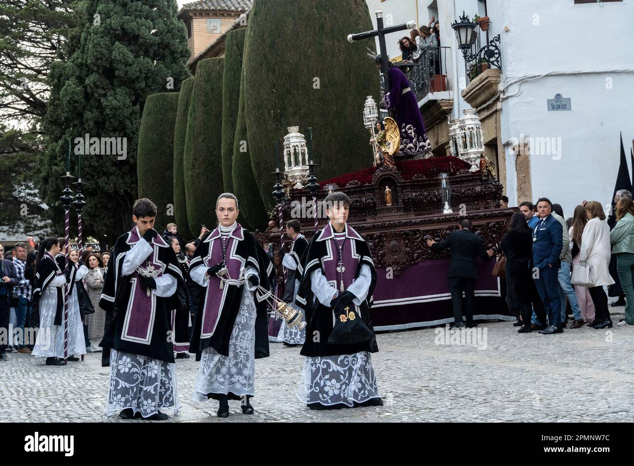 Catholic altar boy's cross hi-res stock photography and images - Alamy