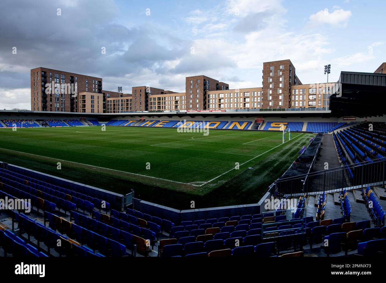 Wimbledon Plough Lane stadium. Cherry Red Records Stadium Stock Photo ...