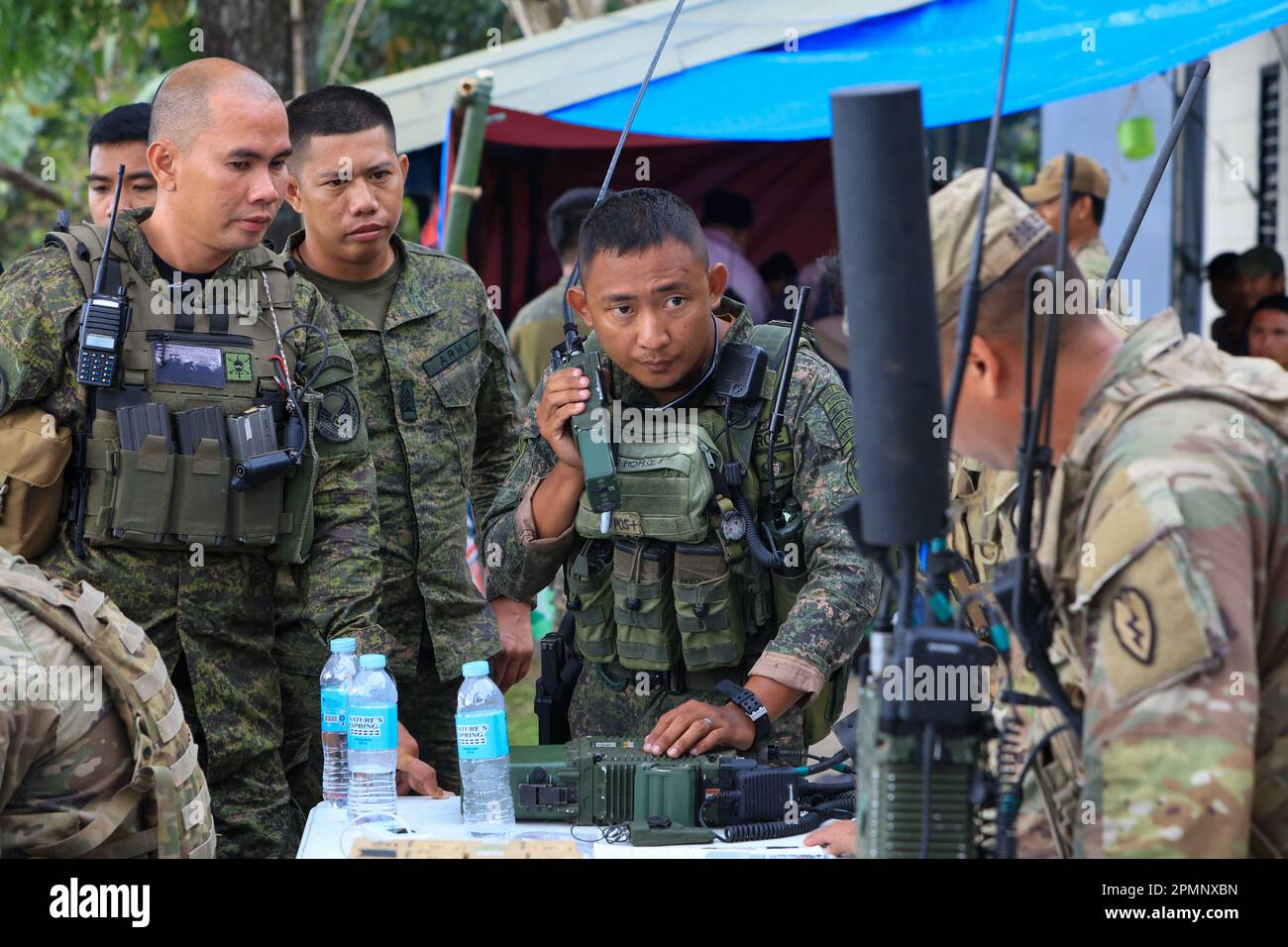 April 14, 2023, New Clark City, New Clark City, The Philippines: US and ...