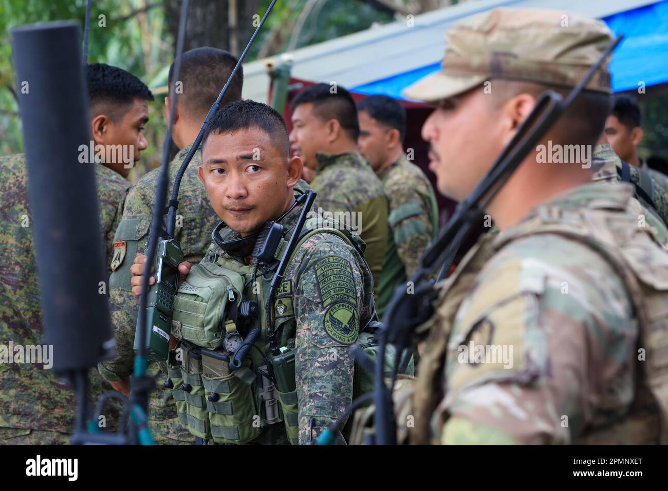 April 14, 2023, New Clark City, New Clark City, The Philippines: US and ...