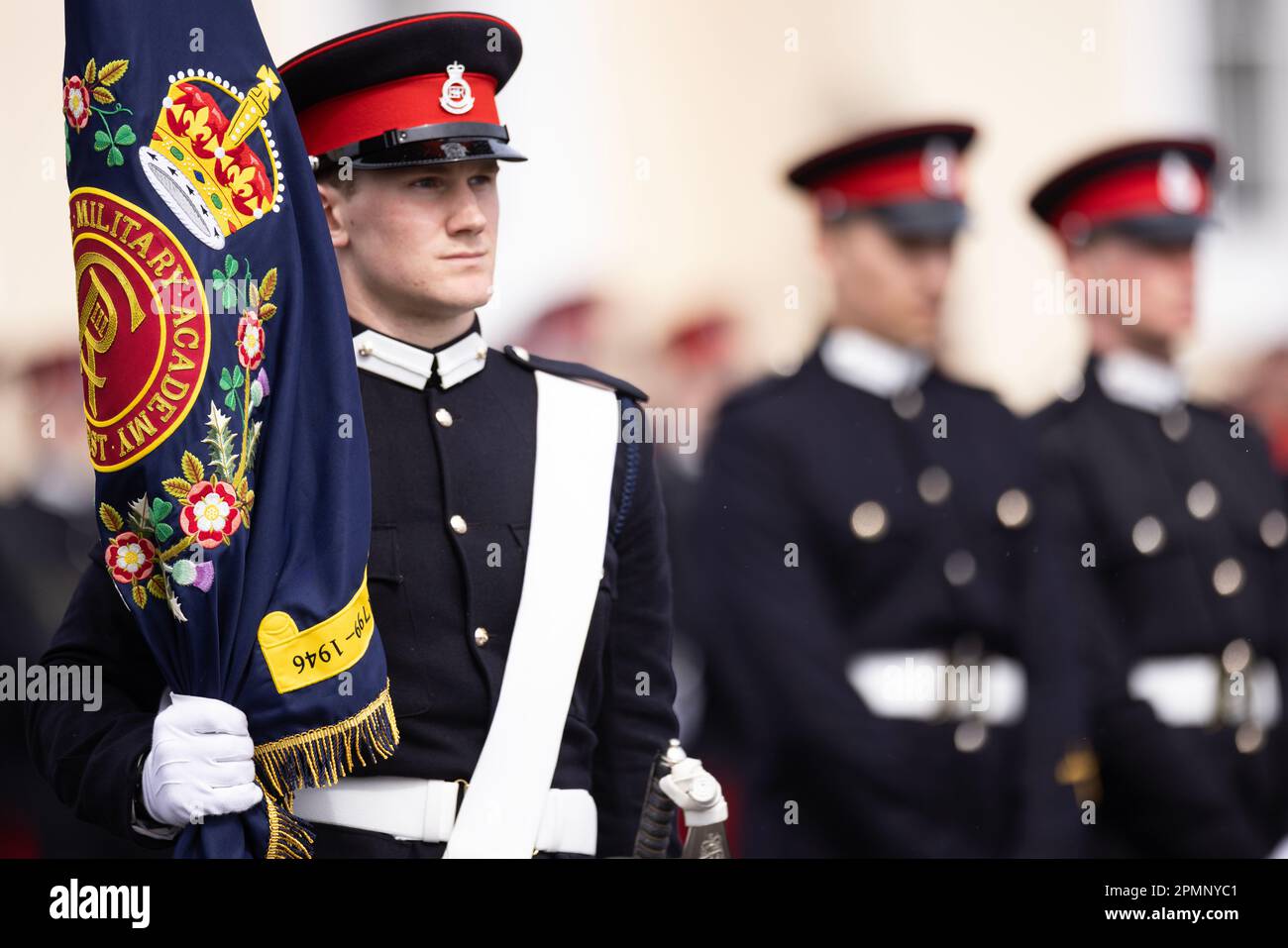The new colours during the 200th Sovereign's Parade at the Royal ...