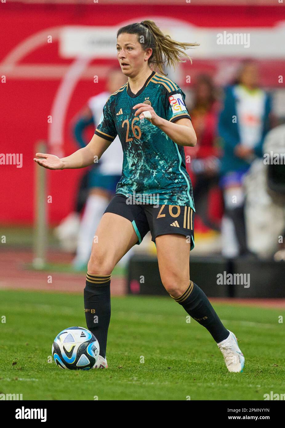 Chantal Hagel, DFB 26 in the friendly DFB women match GERMANY - BRASIL ...