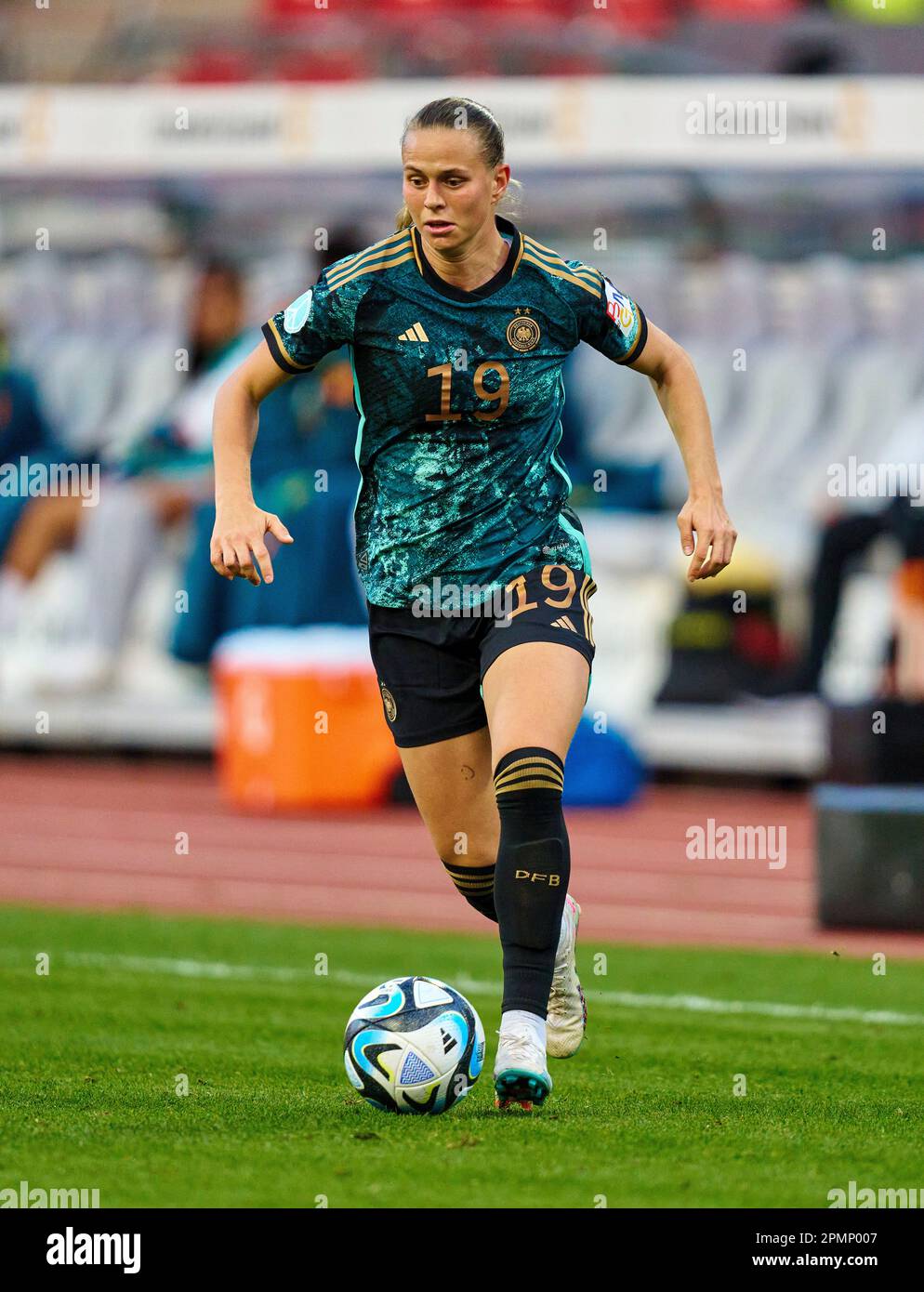 Klara BÜHL, DFB 19 in the friendly DFB women match GERMANY - BRASIL 1-2 ...