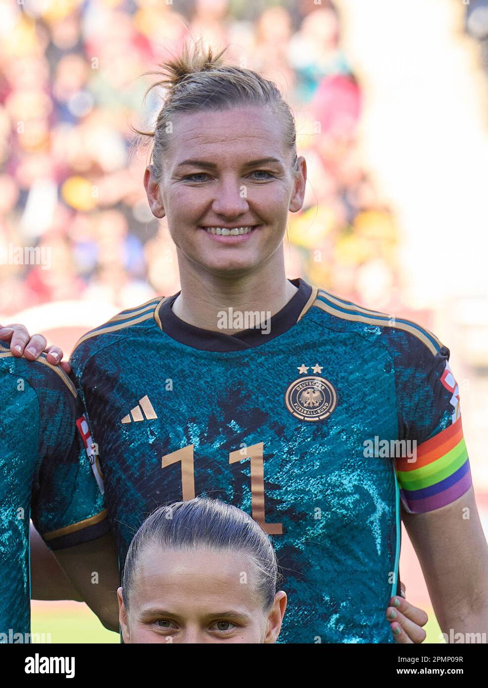 Alexandra Popp, DFB 11 in the friendly DFB women match GERMANY - BRASIL ...