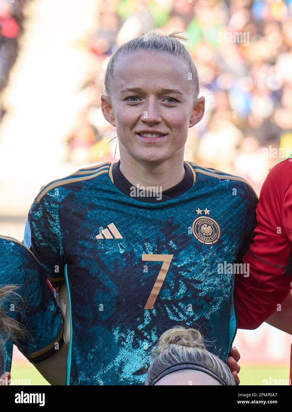 Lea SCHÜLLER, DFB 7 in the friendly DFB women match GERMANY - BRASIL 1 ...