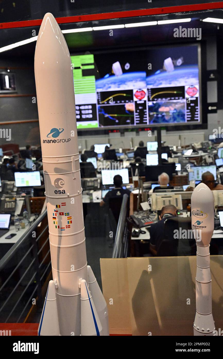 Cayenne, France. 14th Apr, 2023. Illustration picture shows the command ...