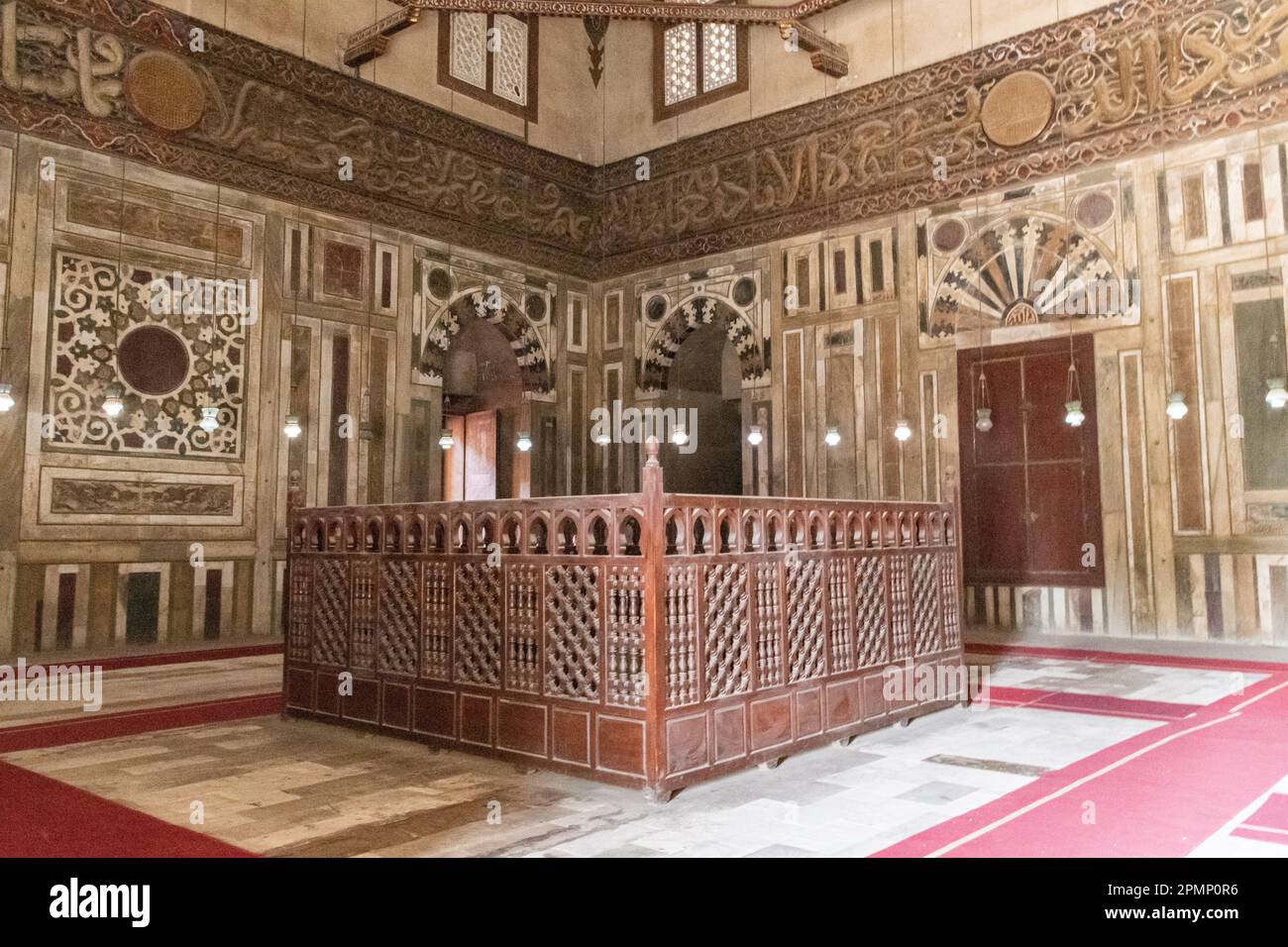 The empty cenotaph tomb of Sultan Hasan of Egypt at Mosque-Madrasa of ... The empty cenotaph tomb of Sultan Hasan of Egypt at Mosque-Madrasa of ...