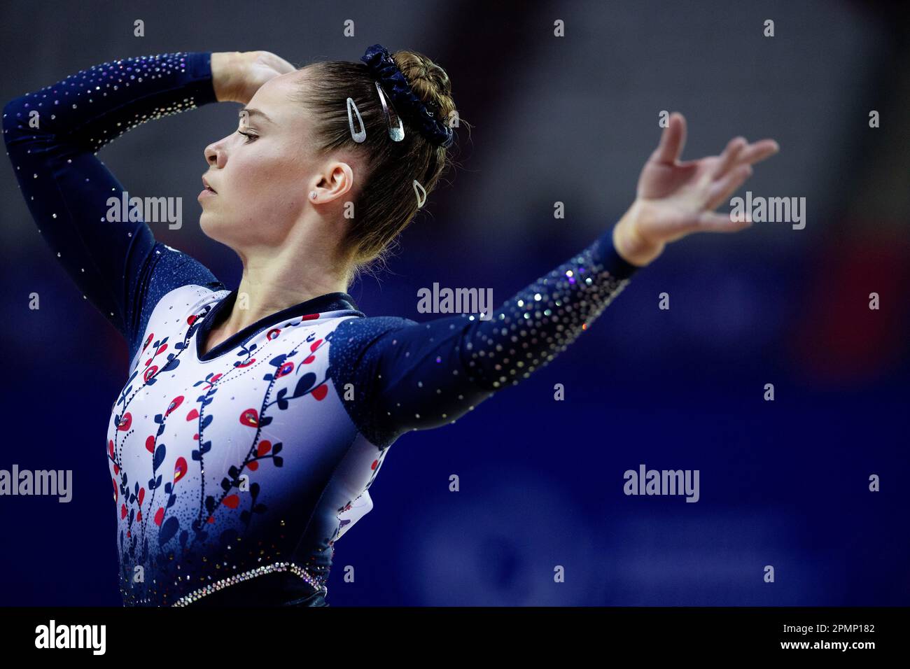 ANTALYA - Eythora Thorsdottir in action during the women's gymnastics ...