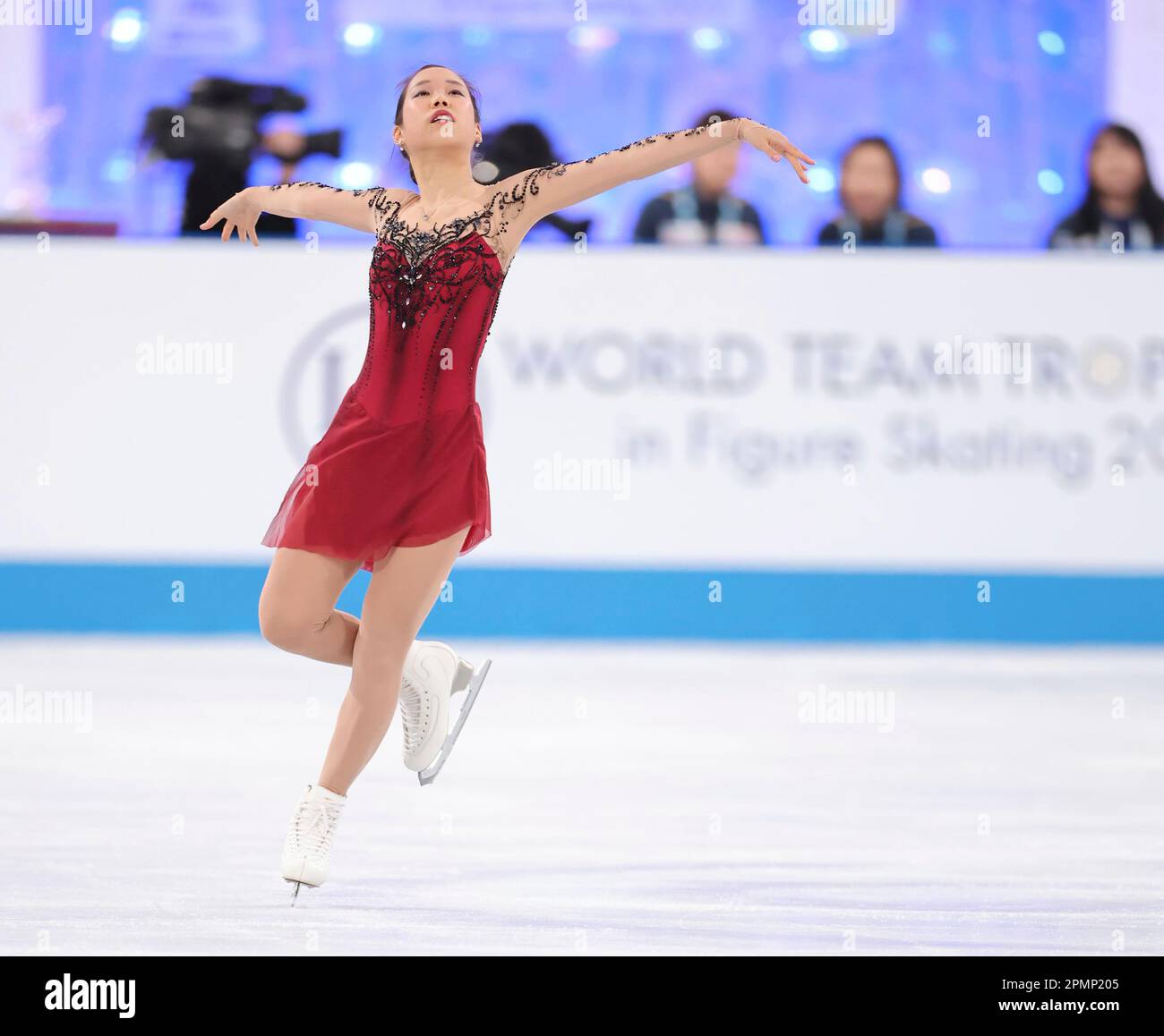 Mai Mihara of Japan performs during wonen's free skating of ISU World ...