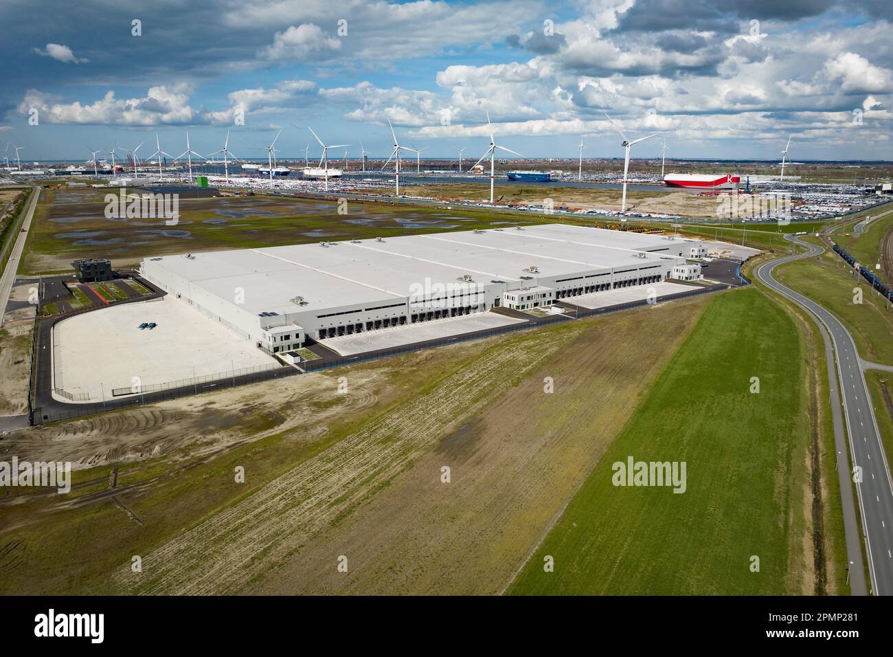 Illustration picture shows the Port of Zeebrugge, with the European ...