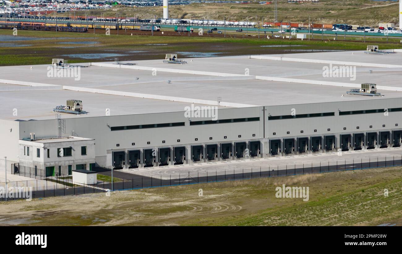 Illustration picture shows the Port of Zeebrugge, with the European ...