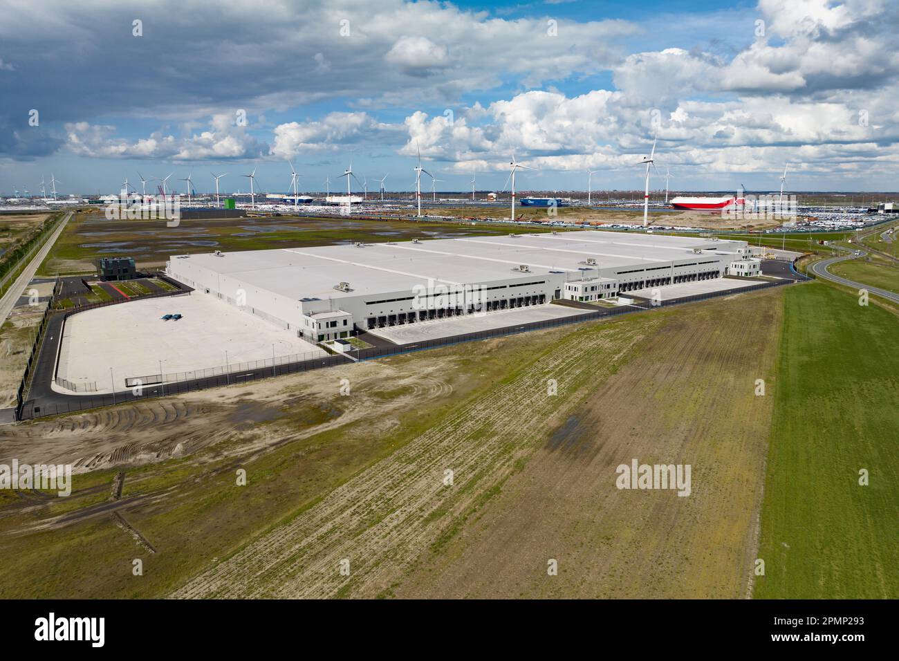 Illustration picture shows the Port of Zeebrugge, with the European ...