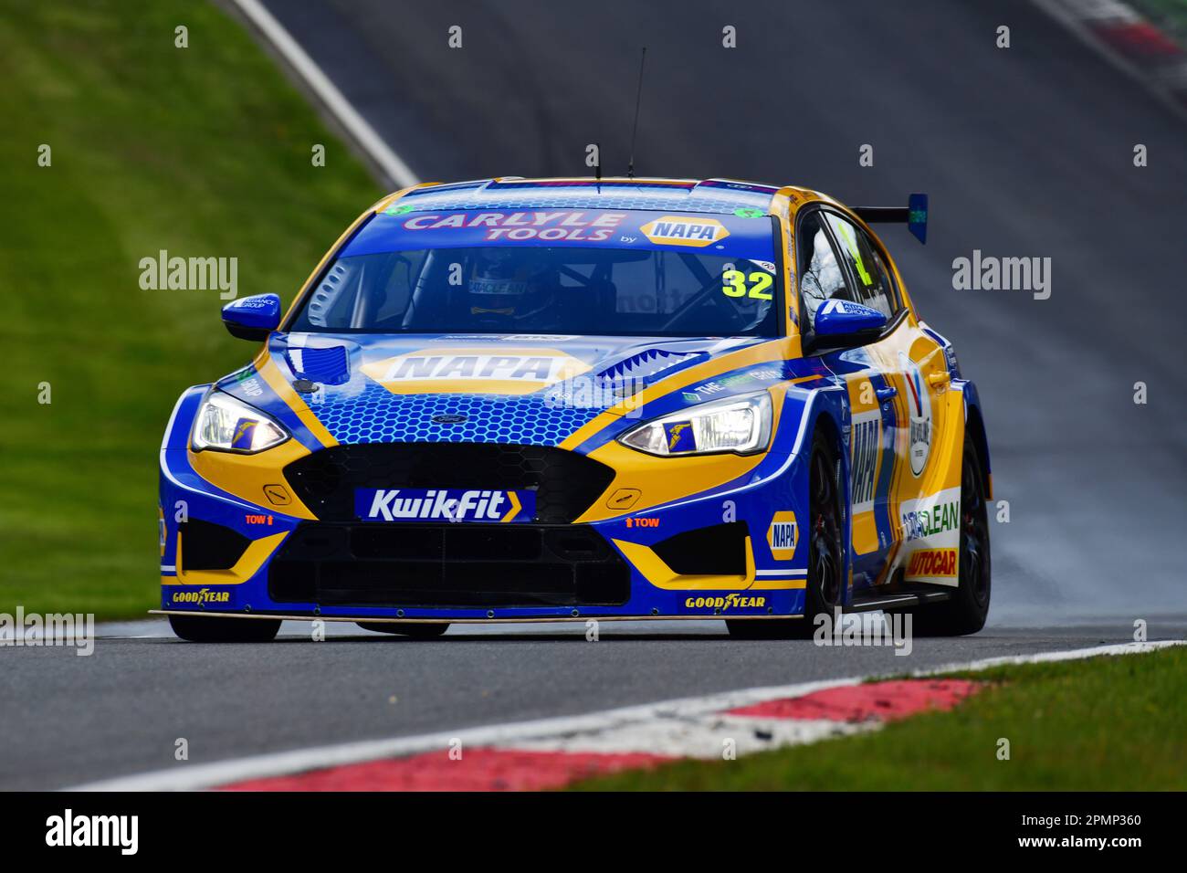 Daniel Rowbottom, Ford Focus ST, BTCC, British Touring Car Championship ...