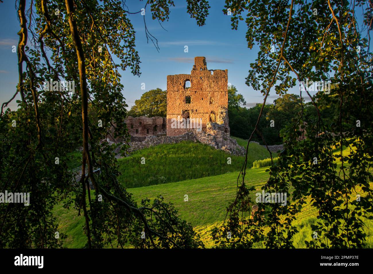 Norham Castle one of the most important of the Border castles was built ...