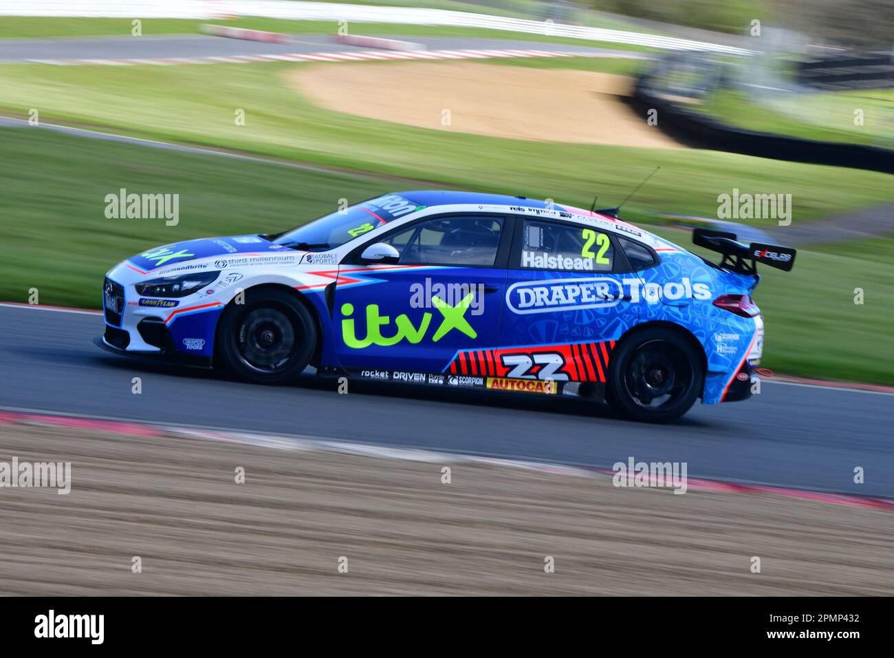Nick Halstead, Hyundai i30N, BTCC, British Touring Car Championship, Launch day and media event ...