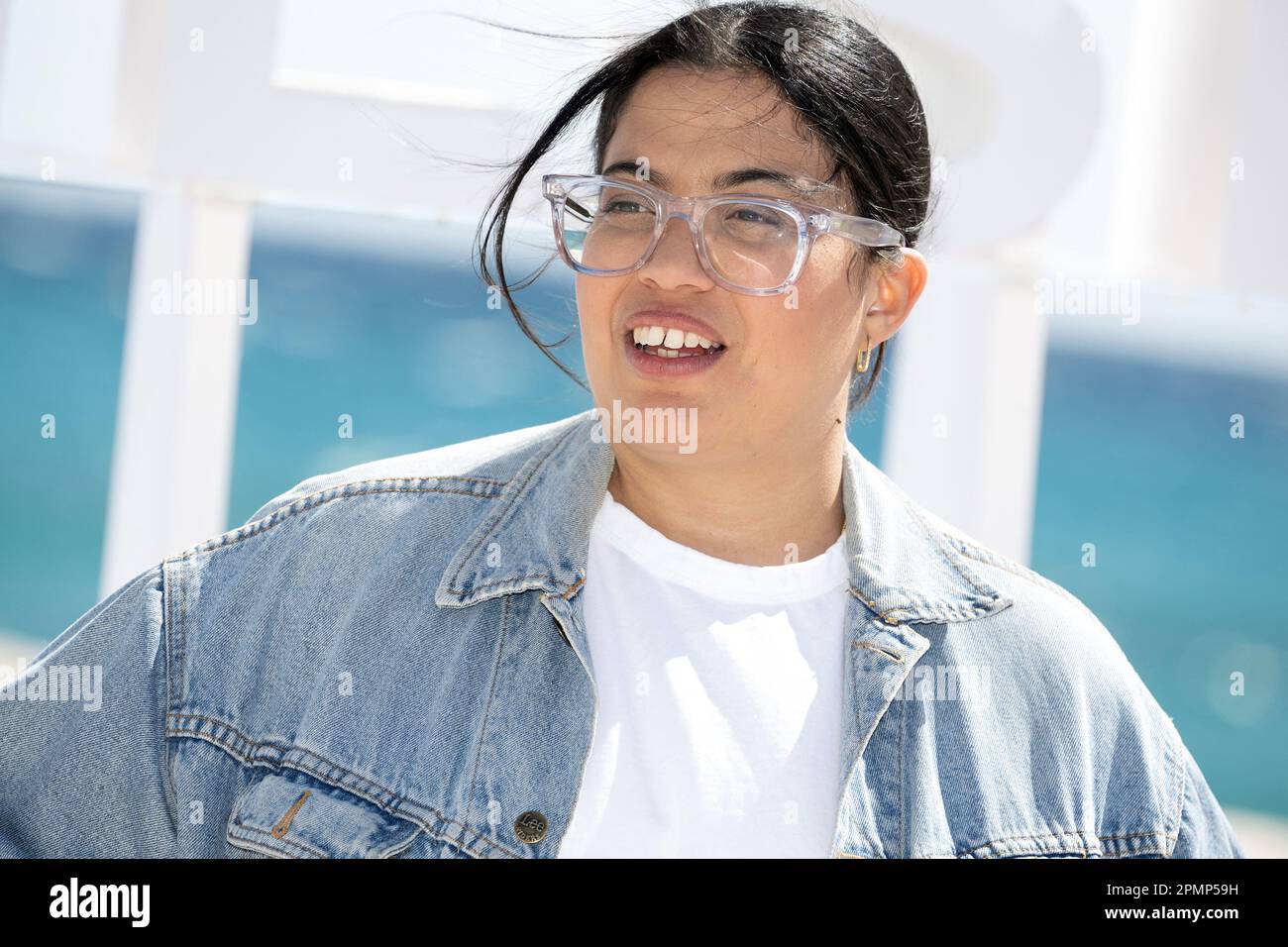 Cannes, France. 14th Apr, 2023. Melah Bedia attends a Photocall during ...