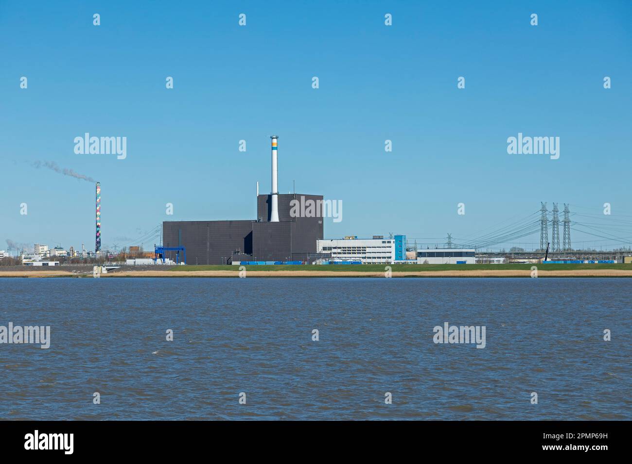 Atomic power plant Brunsbüttel, Schleswig-Holstein, Germany Stock Photo ...