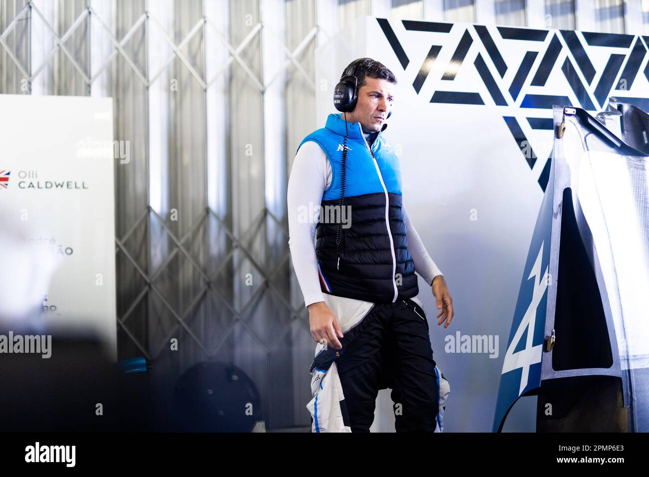 Portimao, Portugal. 14th Apr, 2023. ROJAS Memo (mex), Alpine Elf Team ...