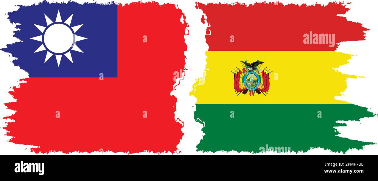 Bolivia taiwan flag Stock Vector Images - Alamy