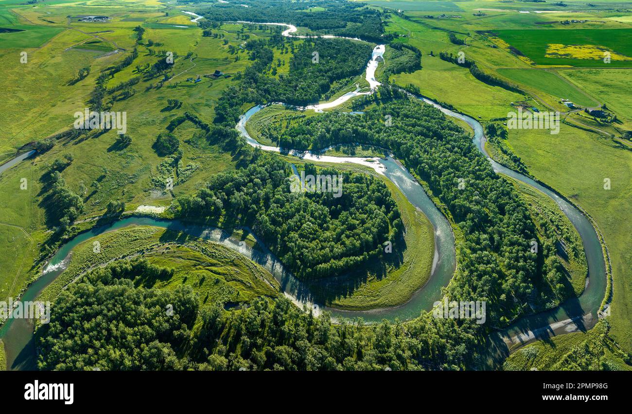 Winding river hi-res stock photography and images - Alamy