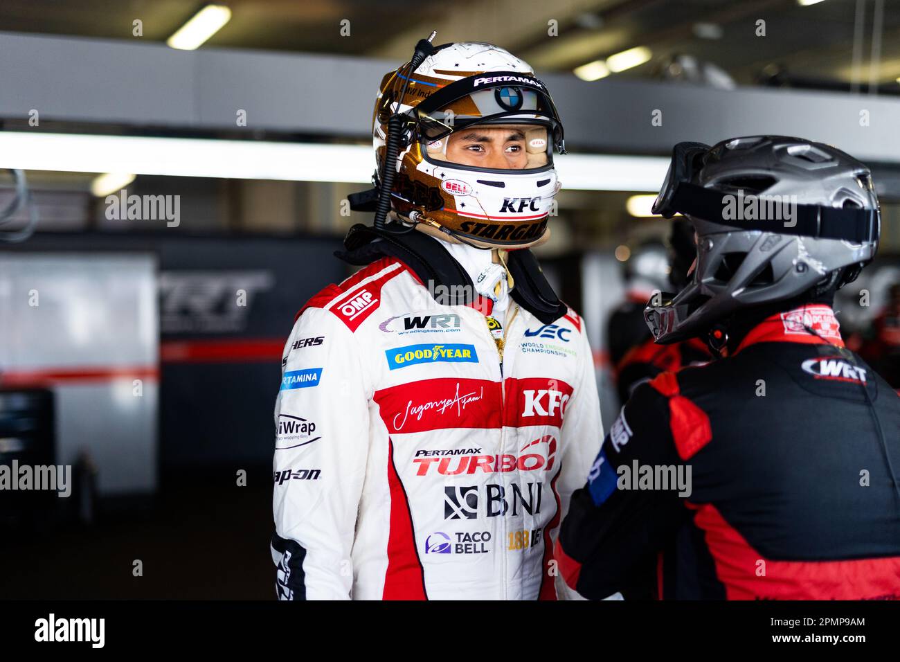 Portimao, Portugal. 14th Apr, 2023. GELAEL Sean (idn), Team WRT, Oreca ...