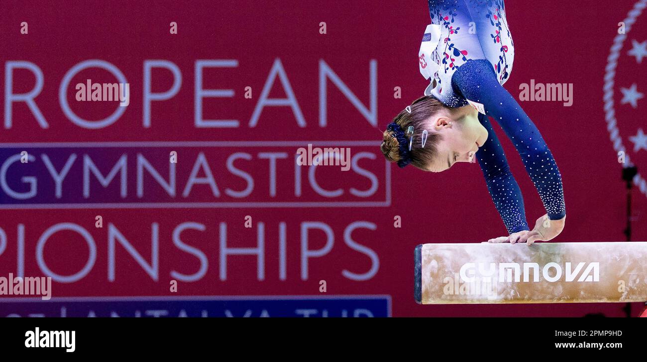 Antalya, Turkey. 14th Apr, 2023. ANTALYA - Eythora Thorsdottir in ...