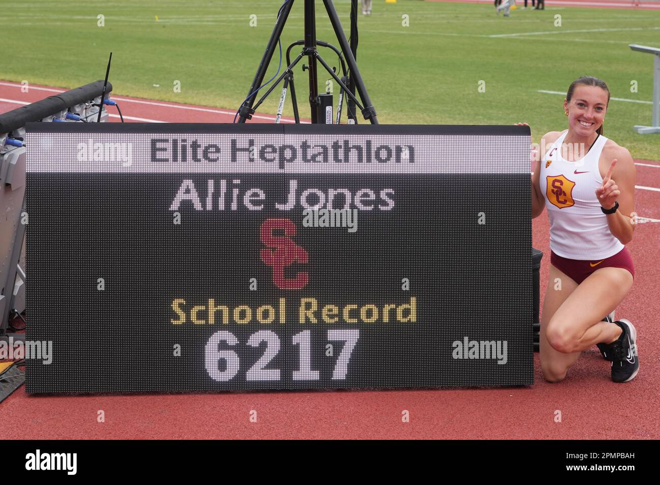 Walnut, United States. 13th Apr, 2023. Allie Jones of Southern ...