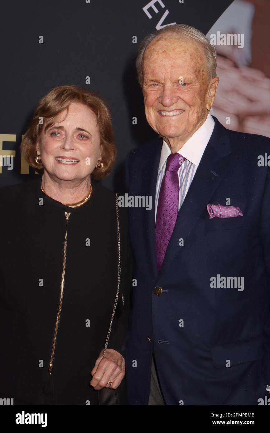 Elizabeth Guest, George Stevens Jr. 04/13/2023 The Red Carpet for World ...