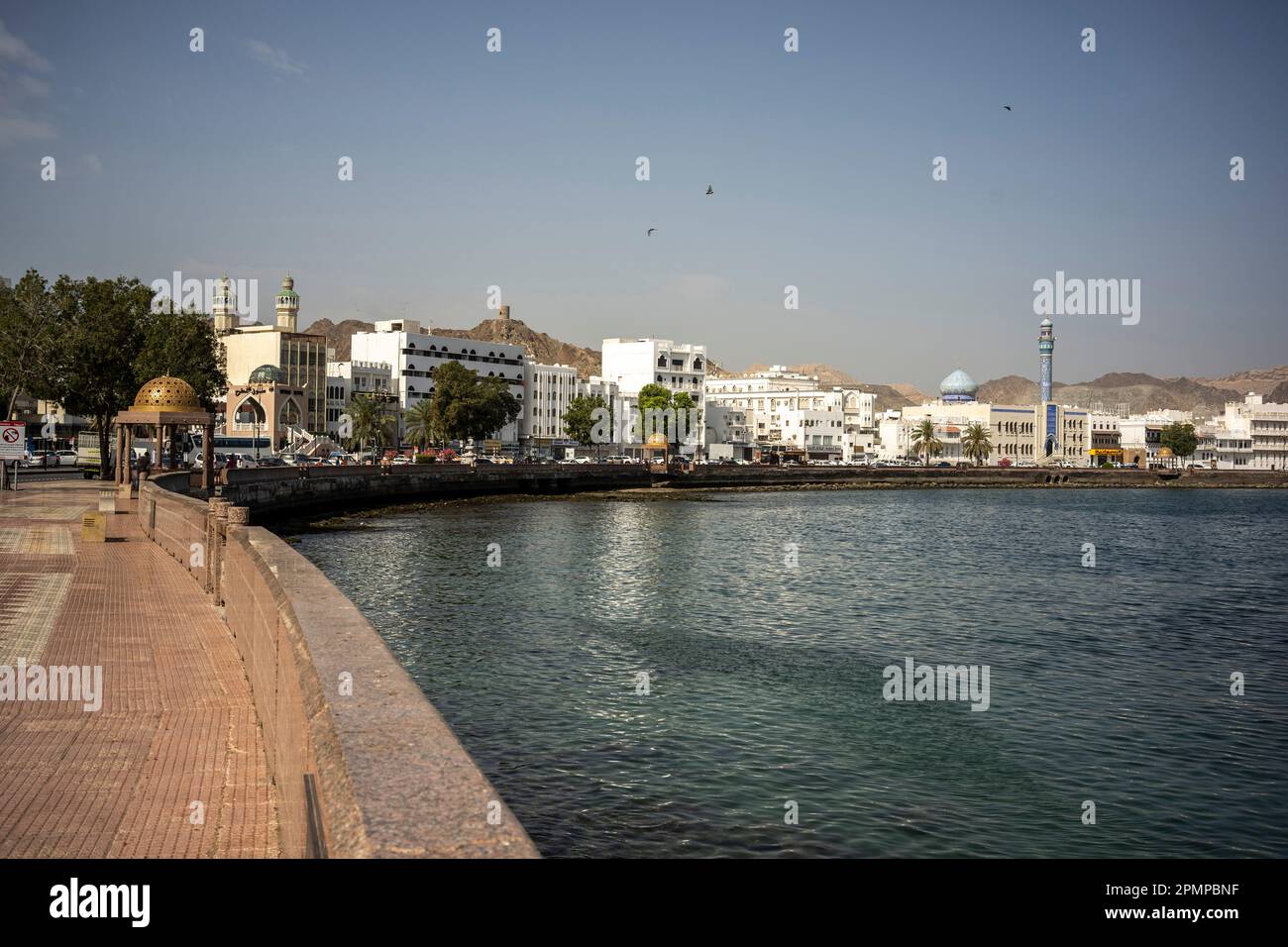 Waterfront of Muscat, Oman Stock Photo - Alamy