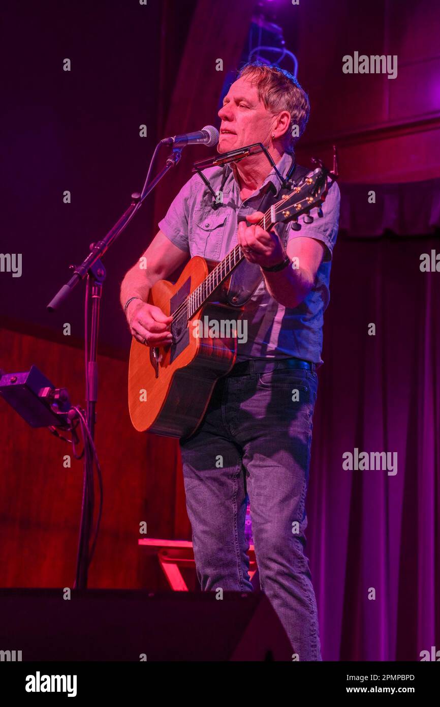 Welsh singer, songwriter, Martyn Joseph in concert Stock Photo - Alamy