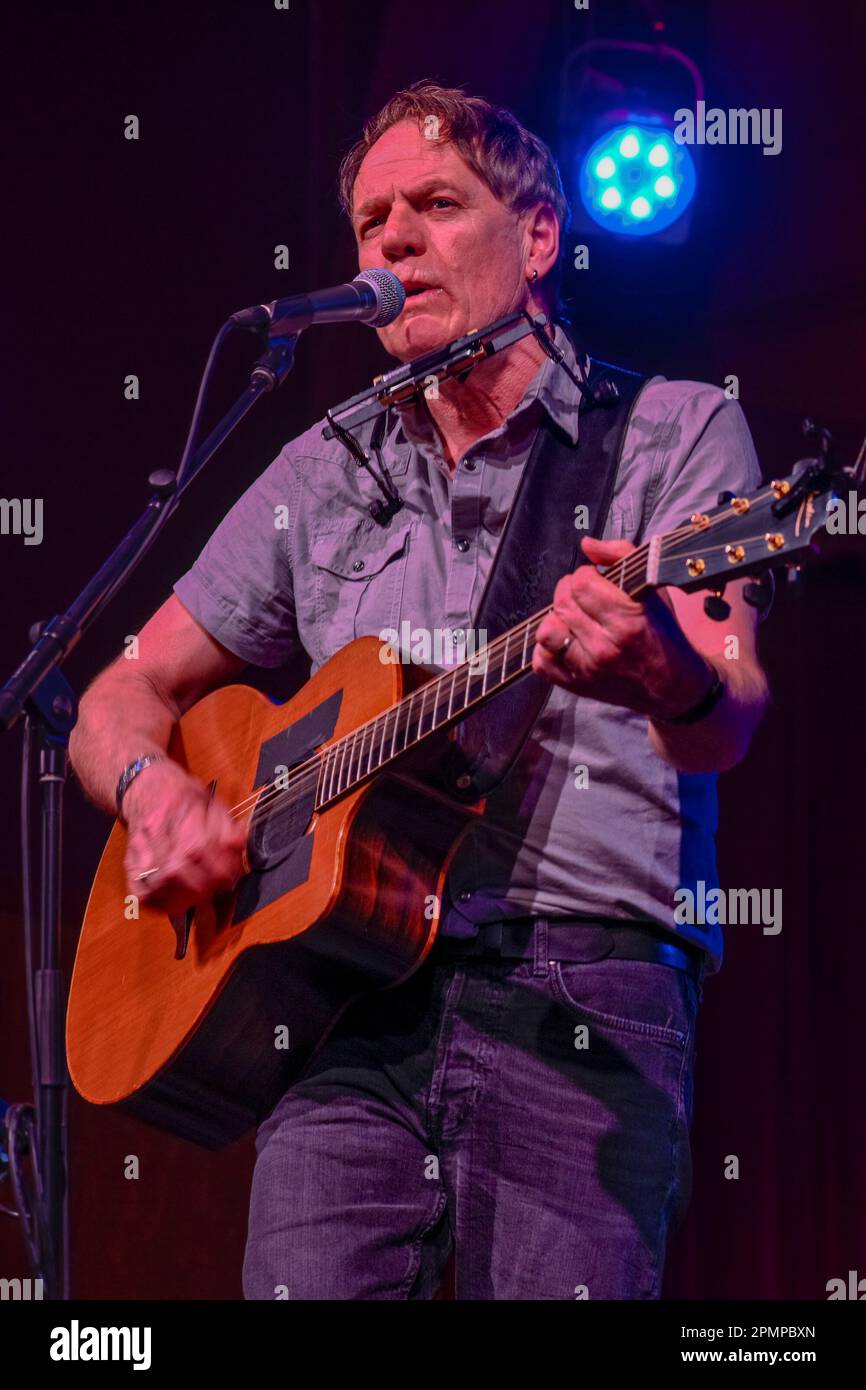 Welsh singer, songwriter, Martyn Joseph in concert Stock Photo - Alamy