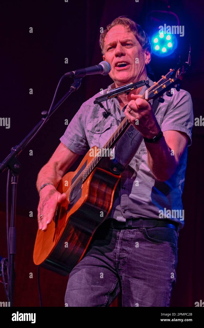 Welsh singer, songwriter, Martyn Joseph in concert Stock Photo - Alamy