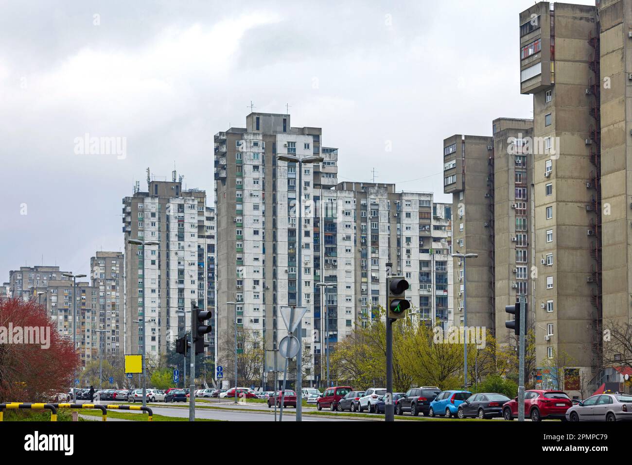 Belgrade Buildings Block 30 In Belgrade, Serbia | Brutalist Style
