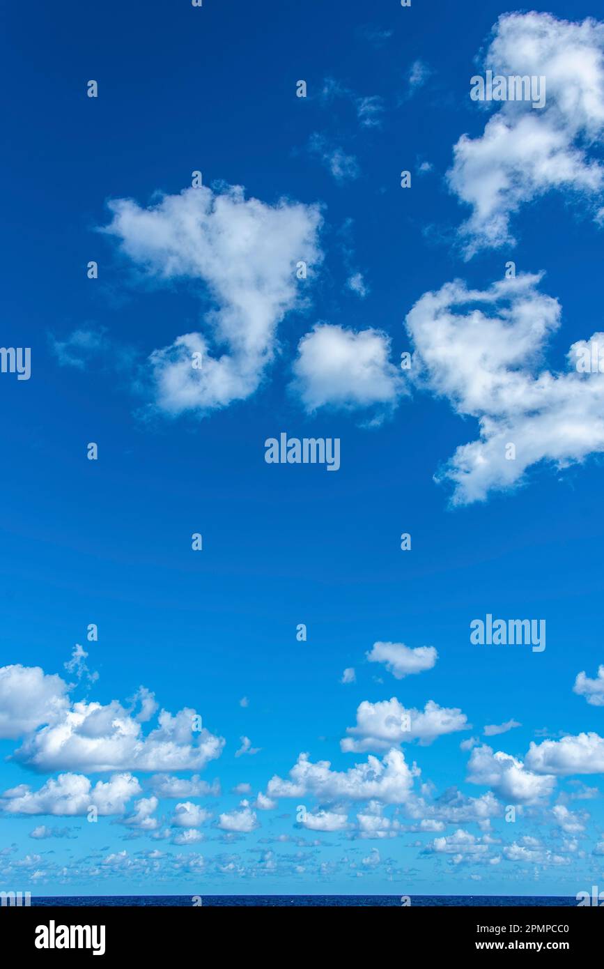 Blue sky clouds perspective hi-res stock photography and images - Alamy